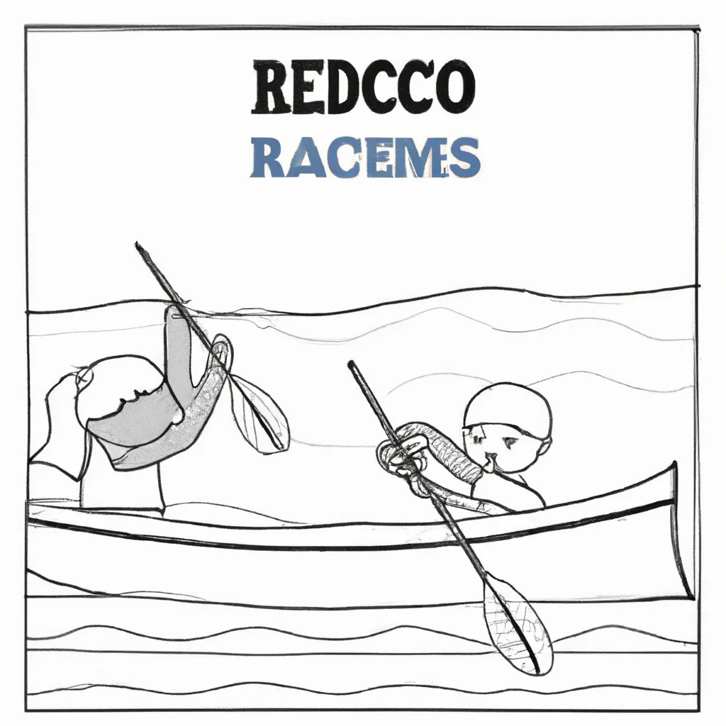 Desenhos Esforçados de Remo para Imprimir e Colorir