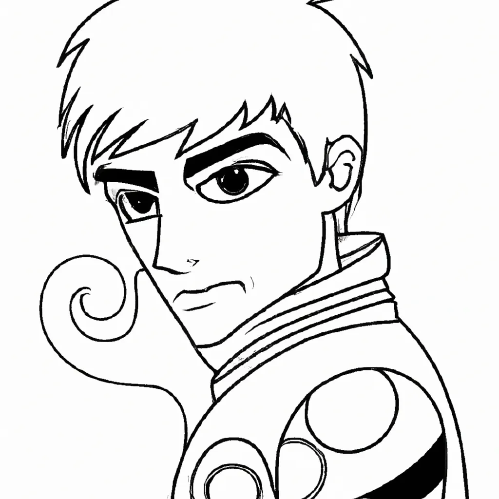 Desenhos Fantásticos de "Danny Phantom" para Imprimir e Colorir