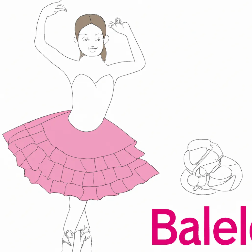 Cores e Balé: Desenhos de Balé para Colorir