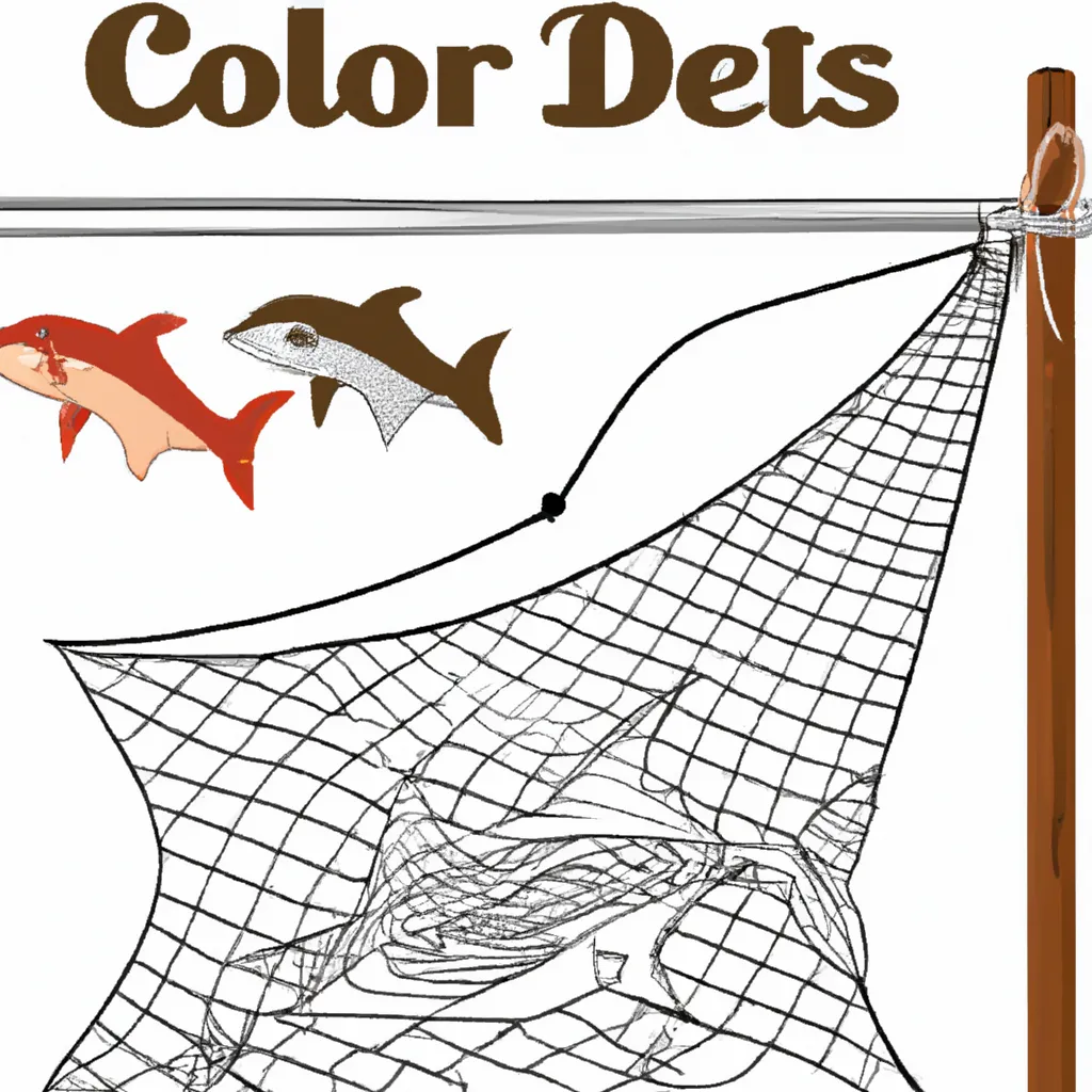 Cores na Rede: Desenhos de Pescaria para Colorir