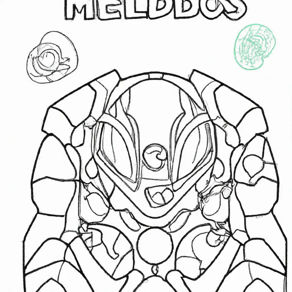 Metroid: Desenhos para Colorir e Explorar