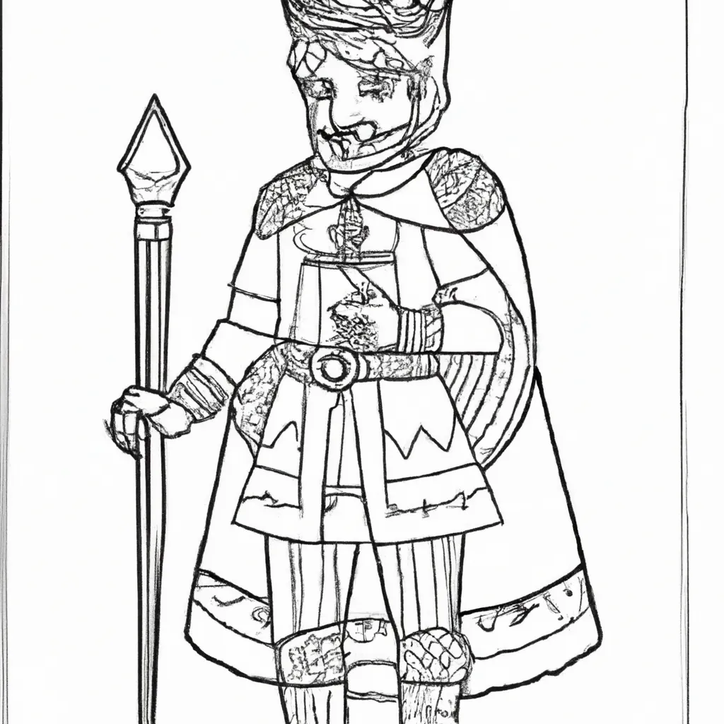 O Rei Arthur: Desenhos para Colorir e Aventurar