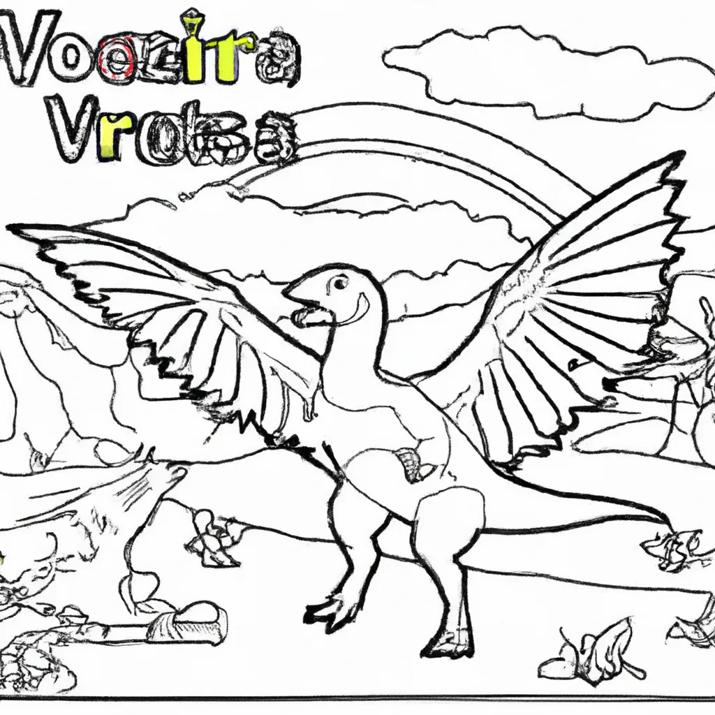 Viva a Aventura em Cores: Desenhos do Eoraptor para Colorir