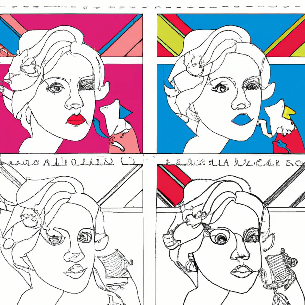 Cores da Arte Pop: Obras de Andy Warhol para Colorir