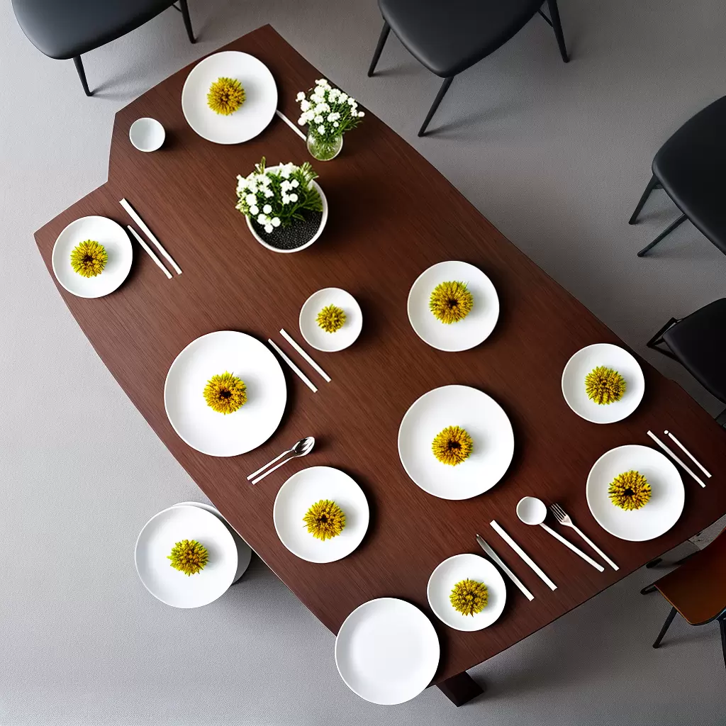 Como Organizar a Mesa de Jantar com 4 Cadeiras para Maximizar o Espaço