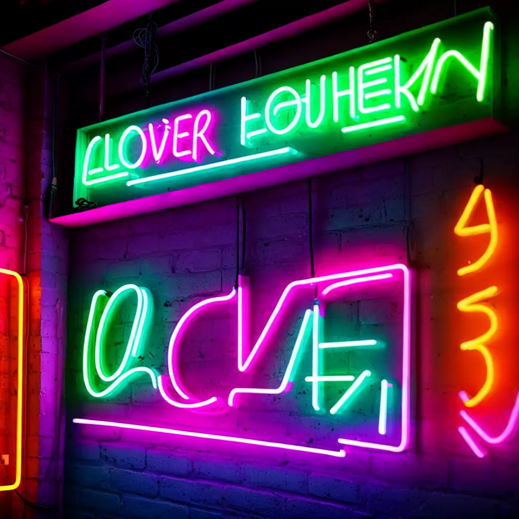 Dicas de como escolher a placa de neon perfeita para cada ambiente