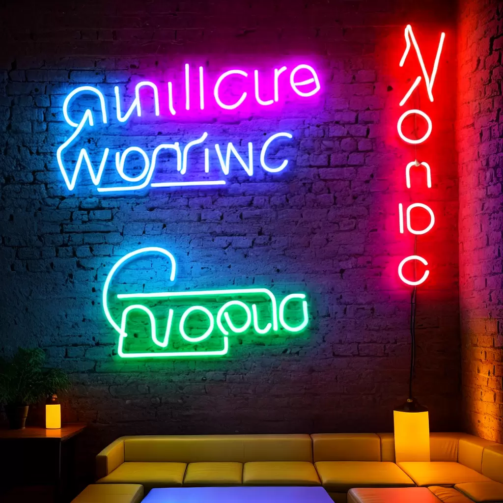 Placas de neon e a iluminação criativa: crie ambientes acolhedores e ...