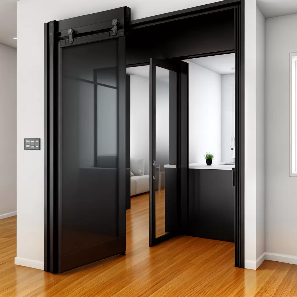 Portas escamoteáveis: uma solução inteligente para economizar espaço