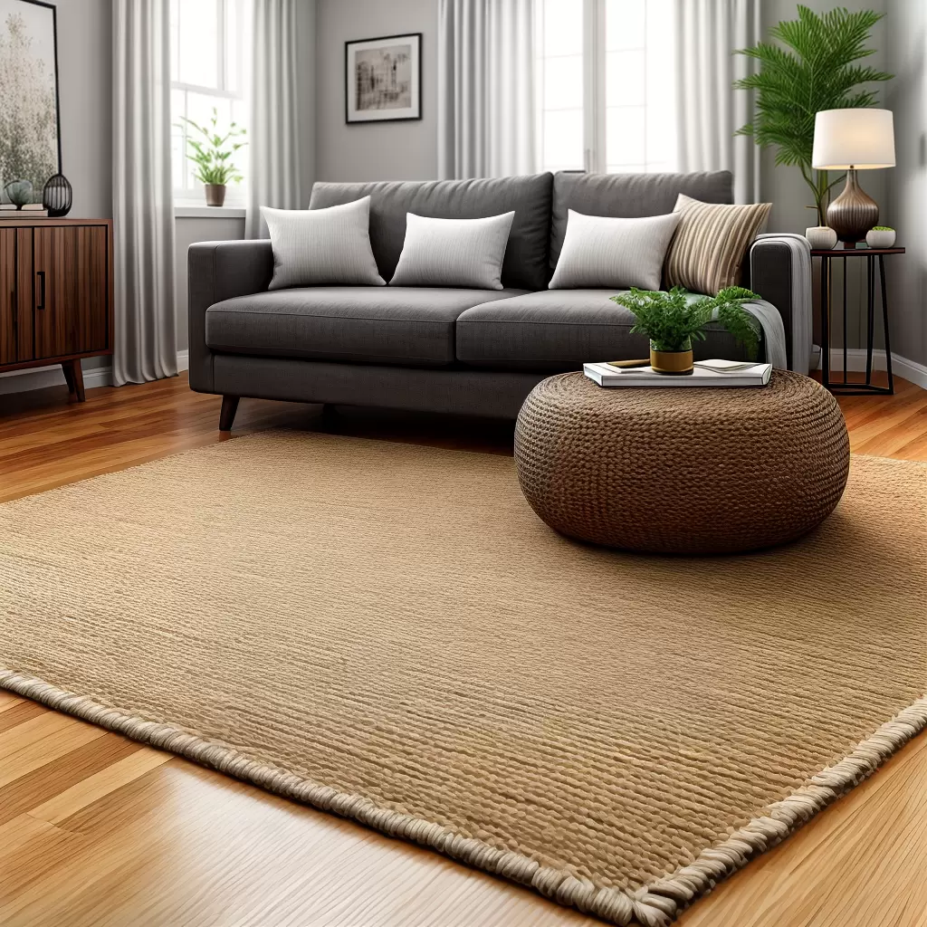 A versatilidade dos tapetes de juta na decoração