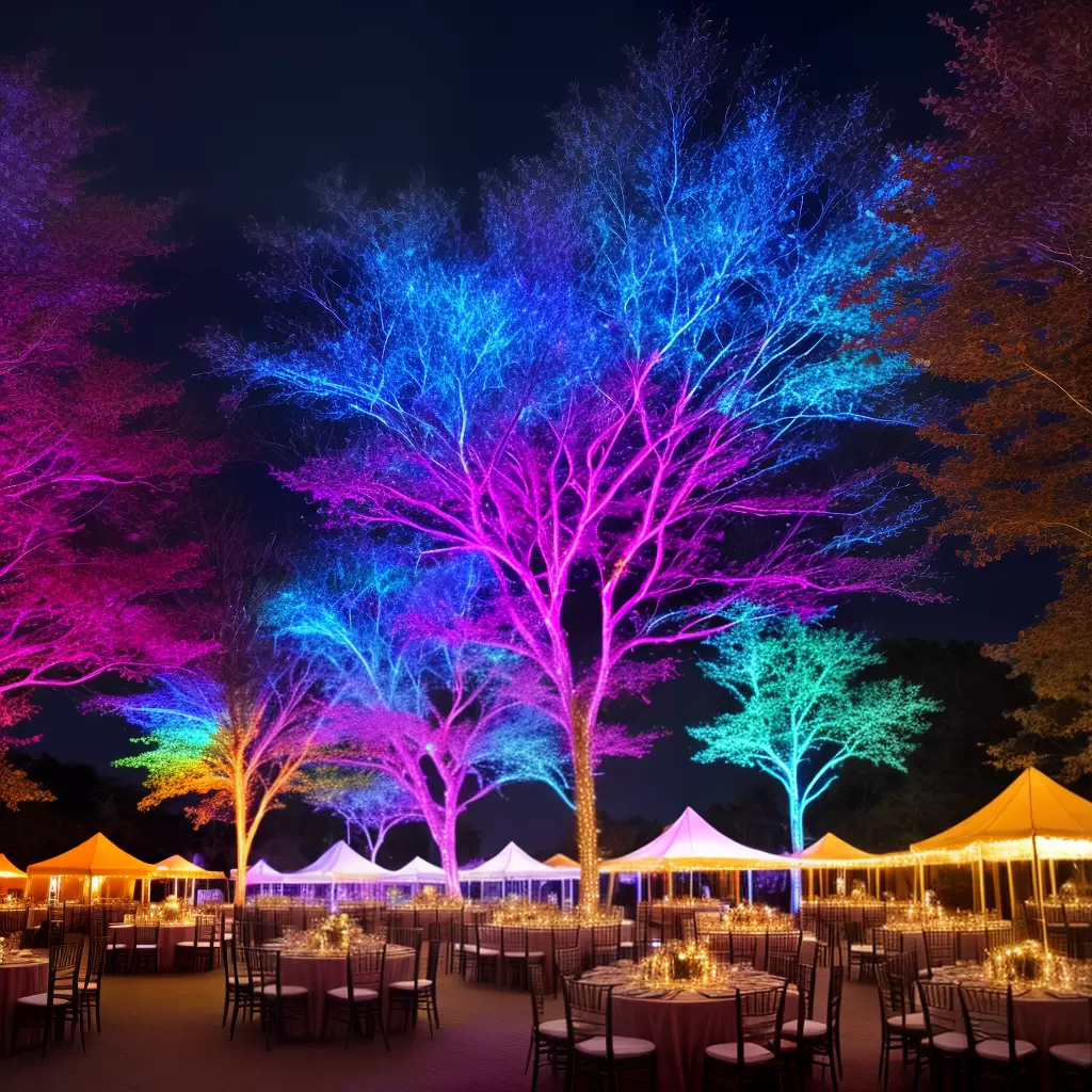 Decoração de festas: O papel das luzes de LED