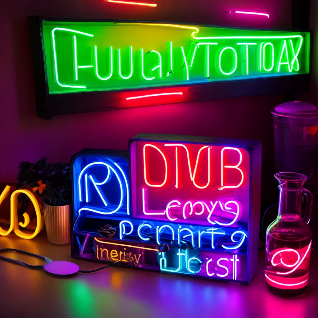Como usar luzes de neon na decoração de festas