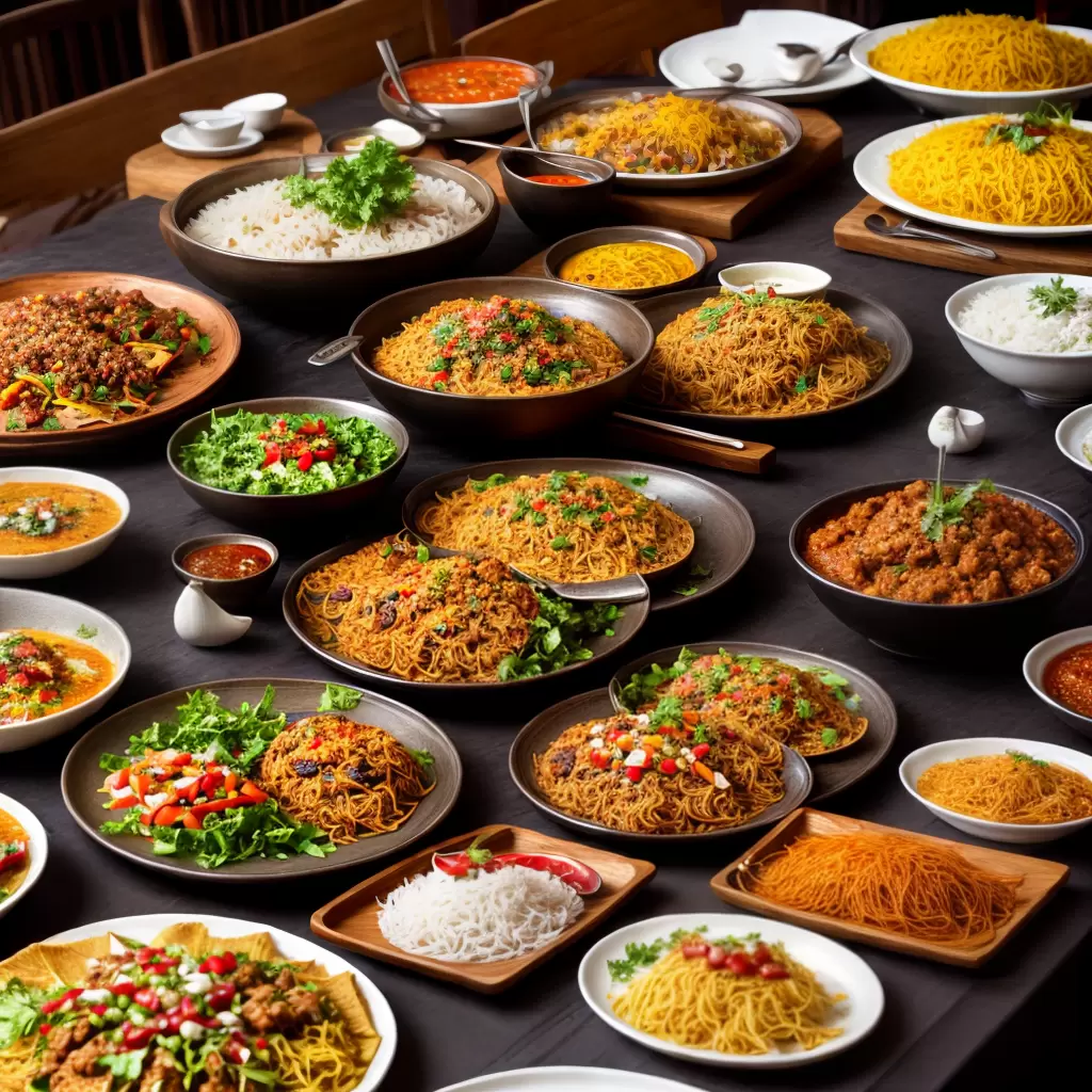 Como incorporar pratos locais ou étnicos no buffet da sua festa