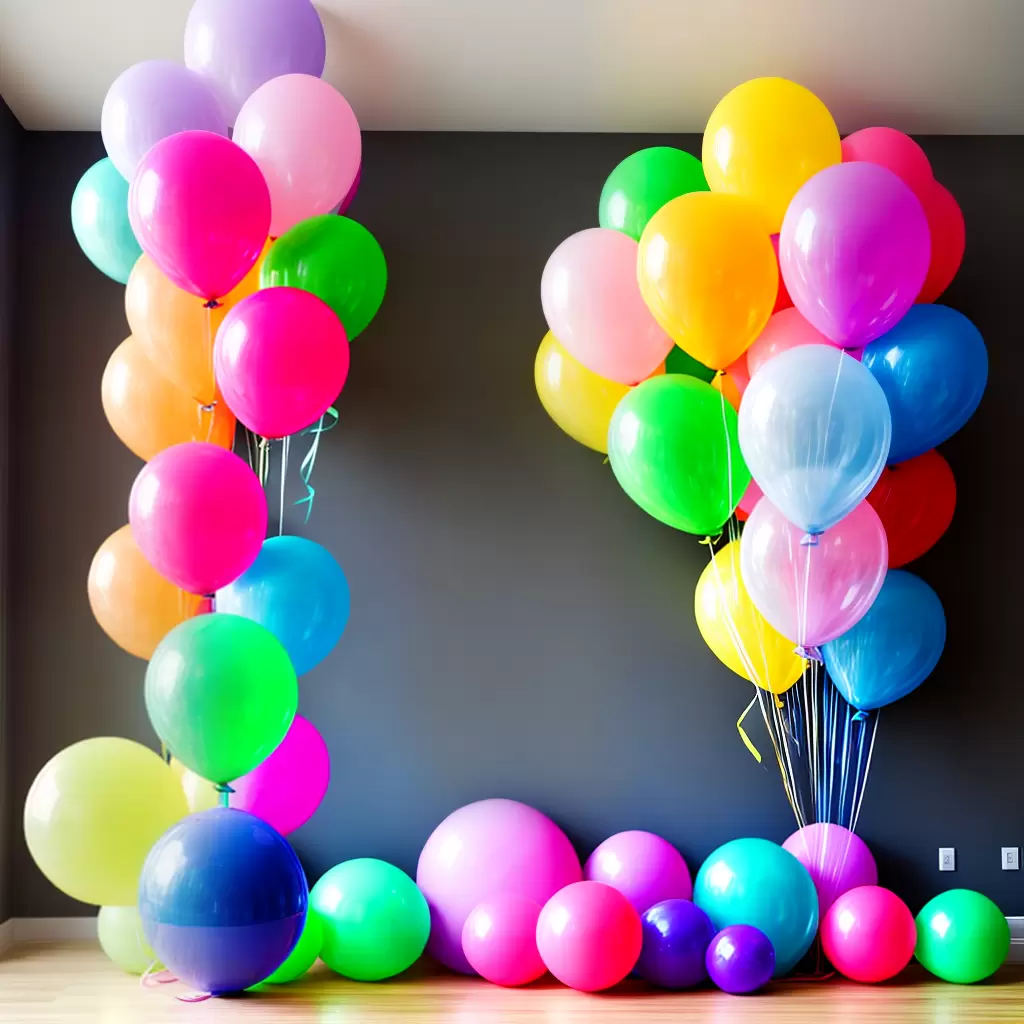 Dicas de arranjos de balões para festas em salões de festas