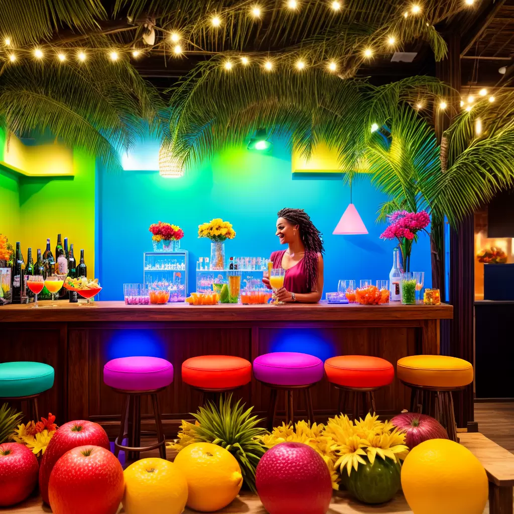 Dicas para criar um bar tropical para a sua festa