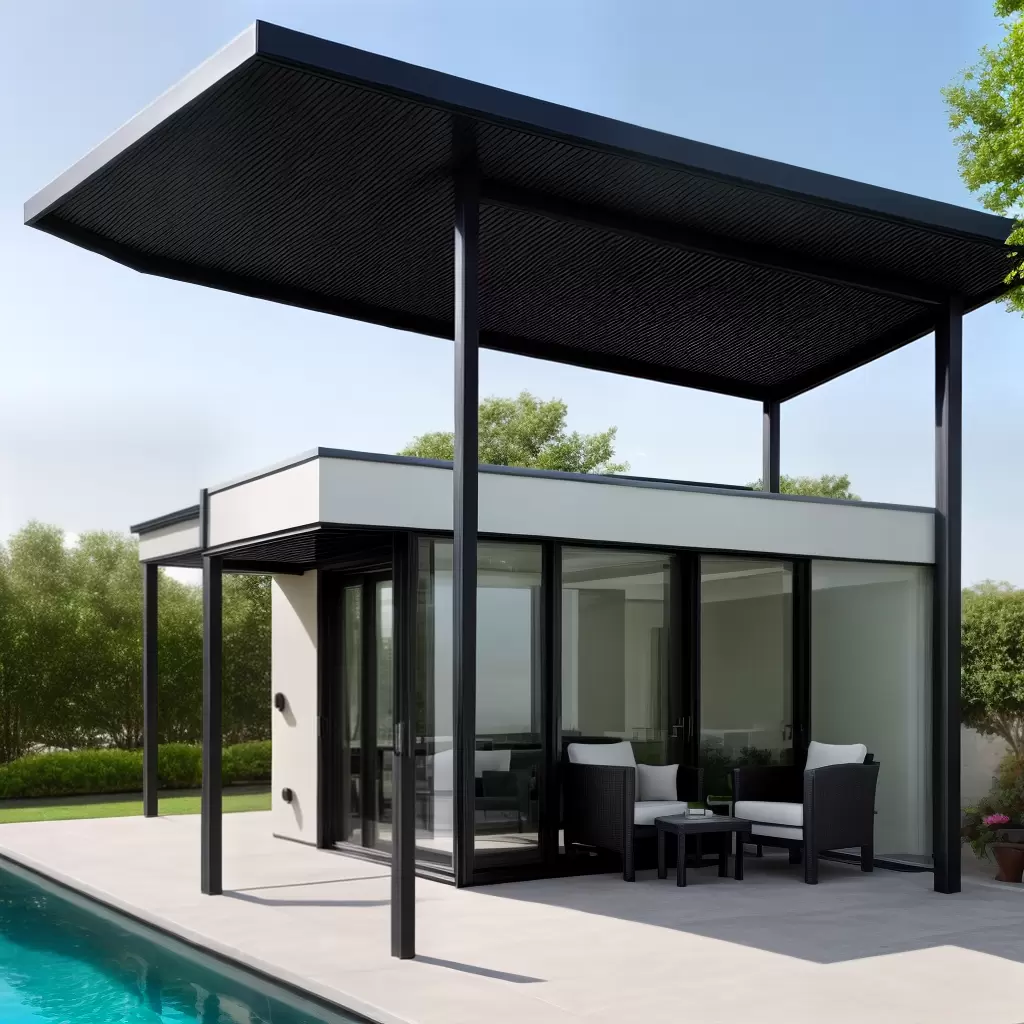 Como criar um Gazebo com estilo moderno para criar um espaço ...