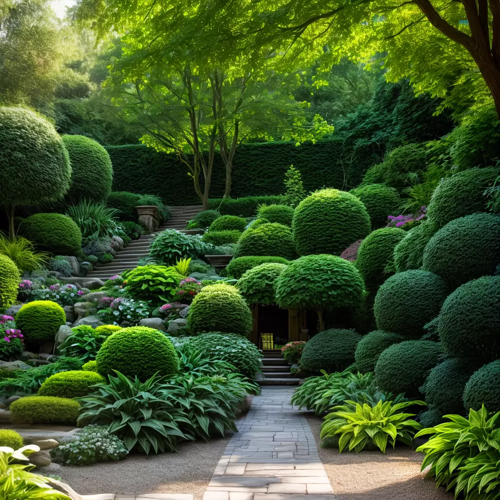 Jardins com plantas para sombra parcial: adaptação e versatilidade