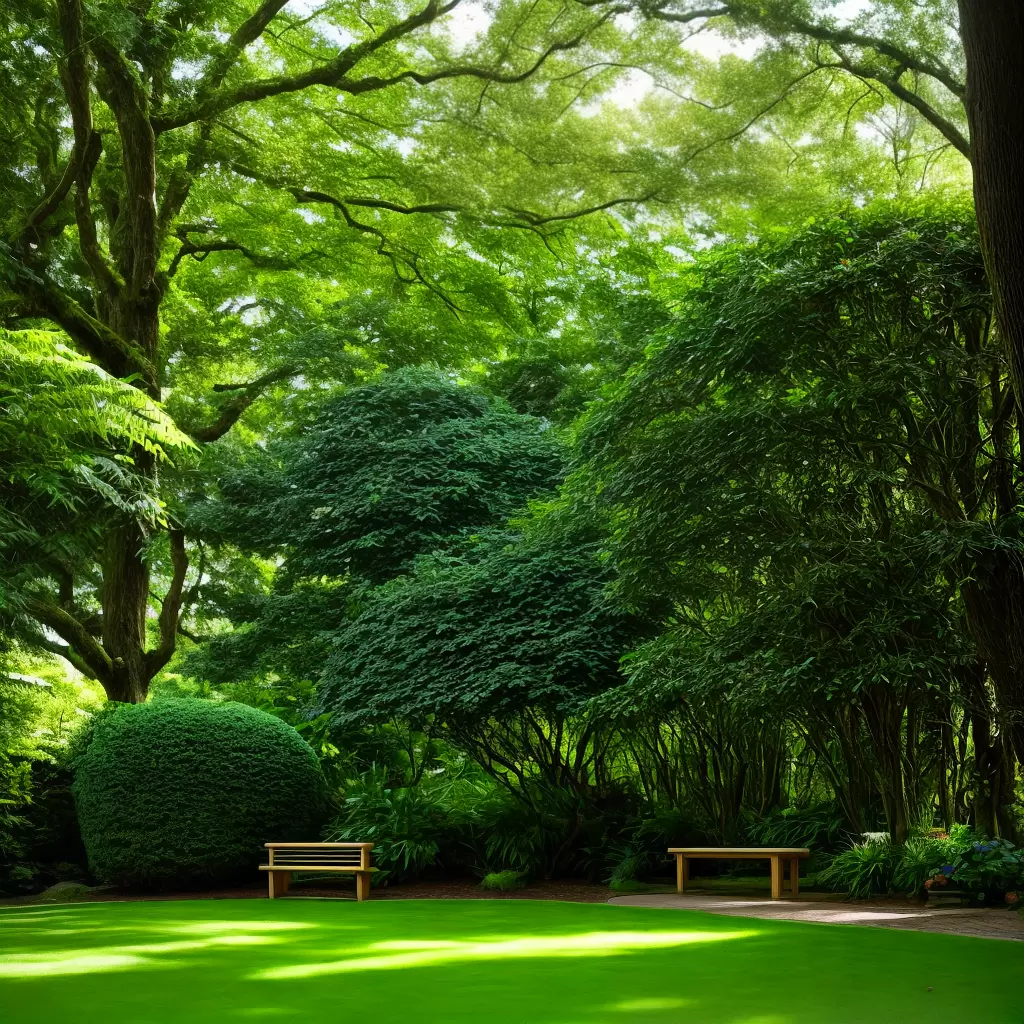 Jardins com plantas para sombra parcial: adaptação e versatilidade