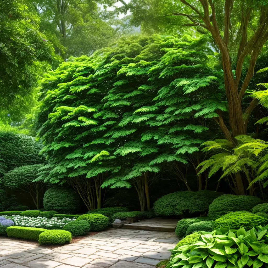 Jardins com plantas para sombra parcial: adaptação e versatilidade