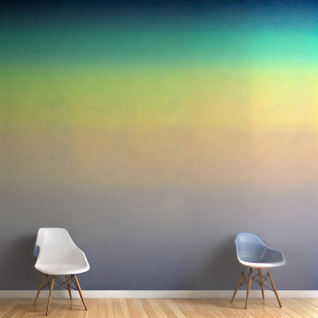 Revestimentos de parede com efeito degradê: transições suaves e elegantes