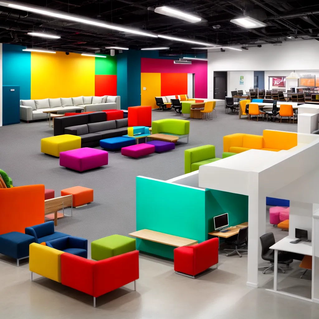 Cores na decoração de espaços de coworking: como escolher
