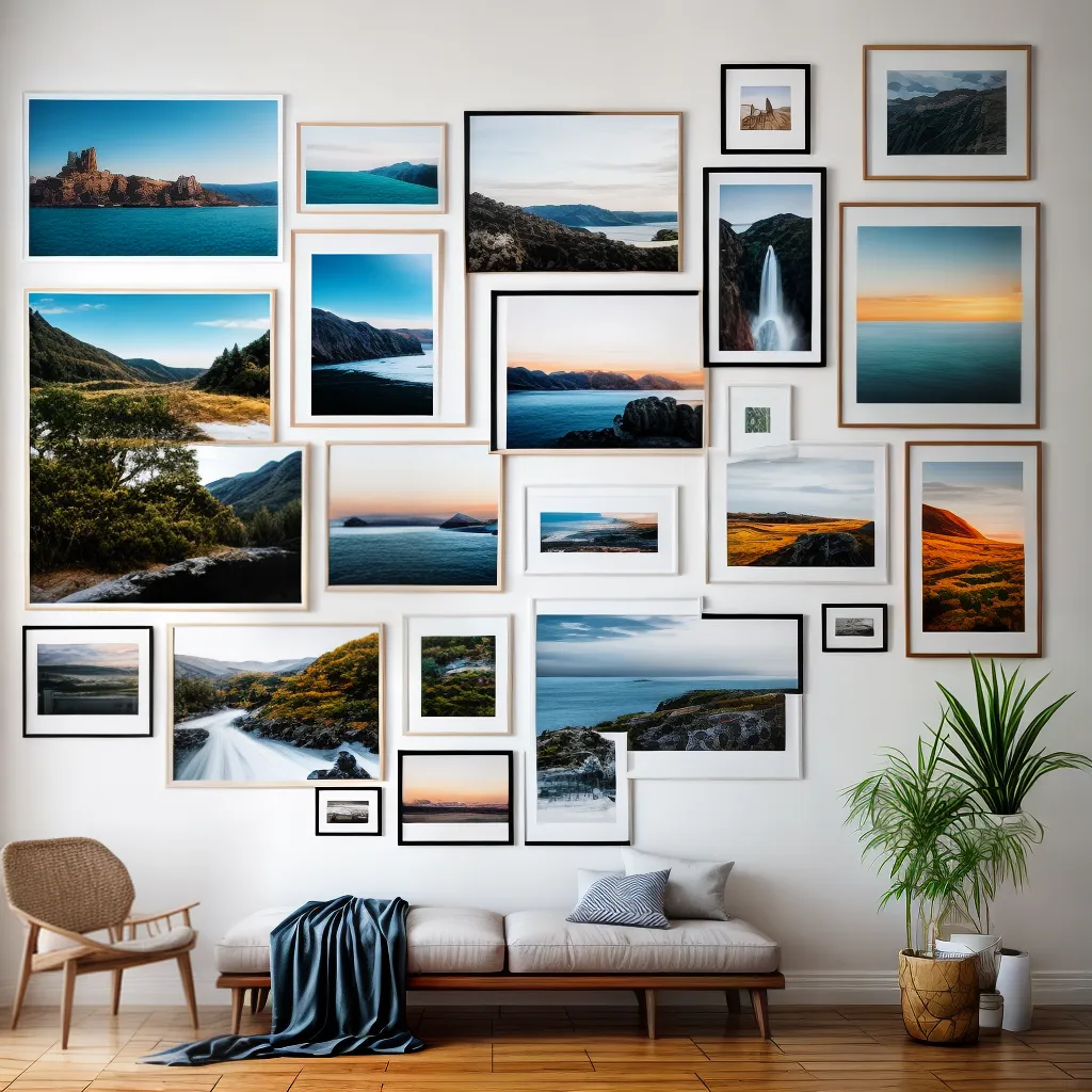 Como criar uma galeria de parede com suas fotos favoritas