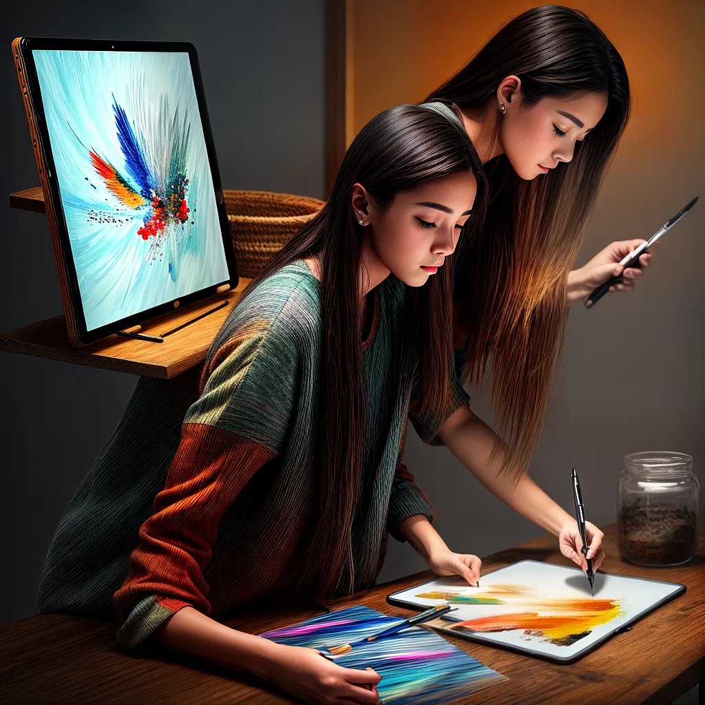 Qual a diferença entre arte digital e arte tradicional?