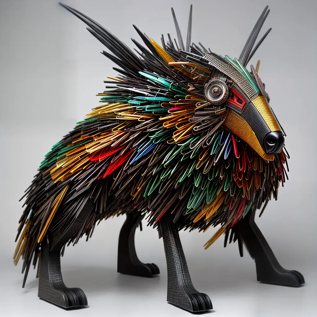 Como fazer esculturas de animais com sucata: técnicas e padrões