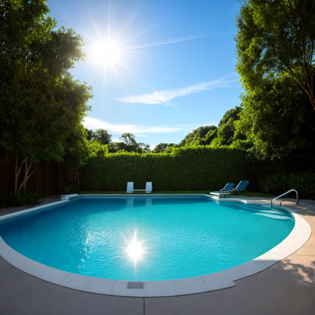 Como tratar água turva em sua piscina
