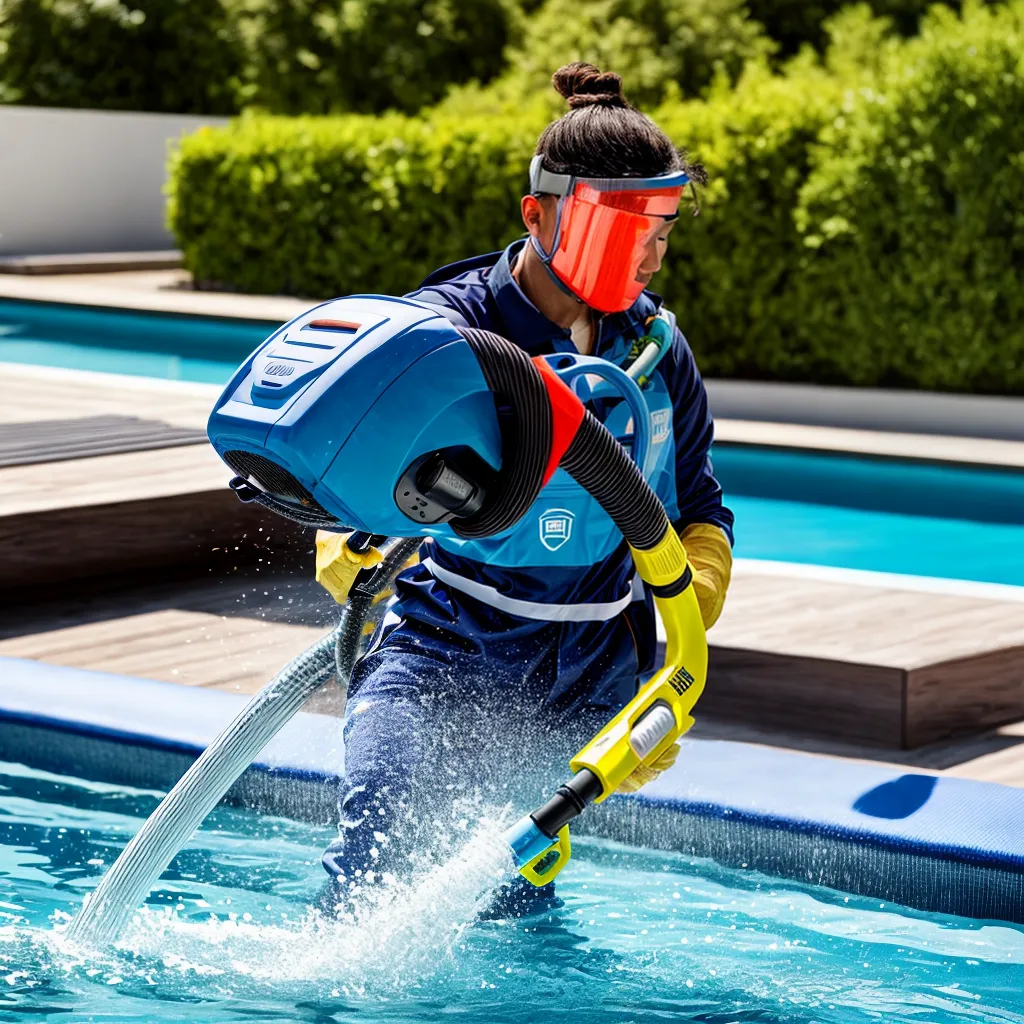 Como usar um aspirador de piscina corretamente