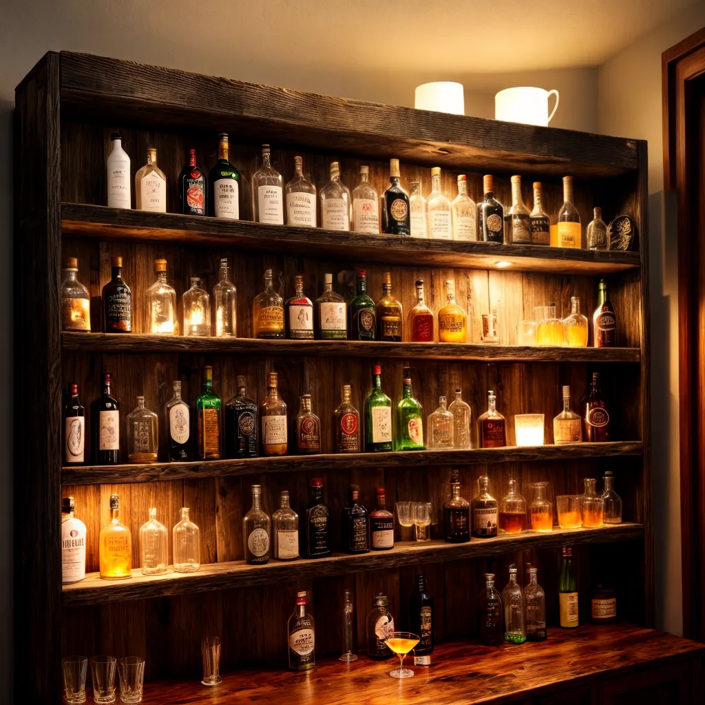 Como Fazer Um Mini Bar Rústico: Estilo e Personalidade!