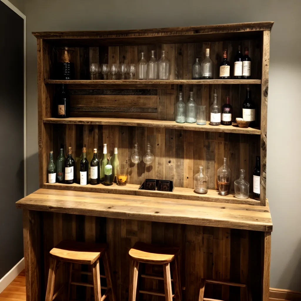 Como Fazer Um Mini Bar Rústico: Estilo e Personalidade!