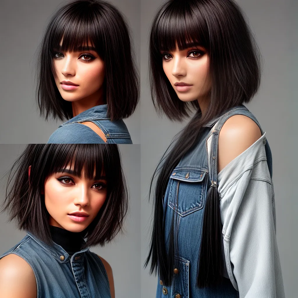 Mergulhe na Tendência dos Cortes com Franjas em 2024!