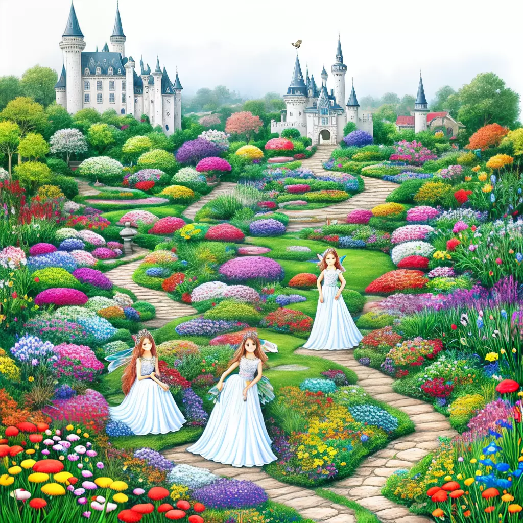 16 Desenhos para Imprimir e Colorir de Princesa Fada