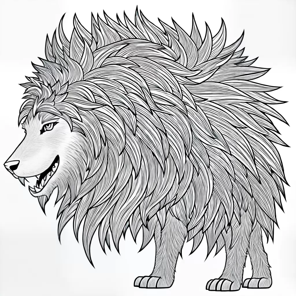 16 Desenhos para Imprimir e Colorir de Pokémon Entei