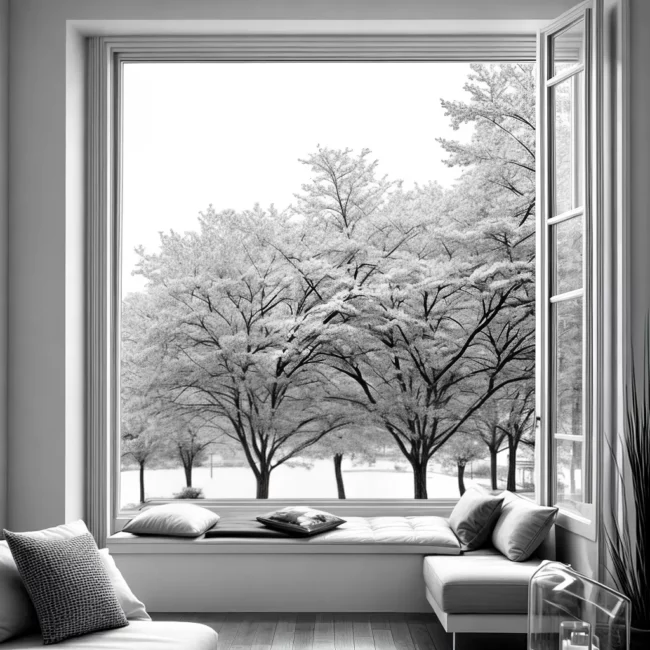 100+ Desenhos de Janela Aberta para Imprimir e Colorir/Pintar