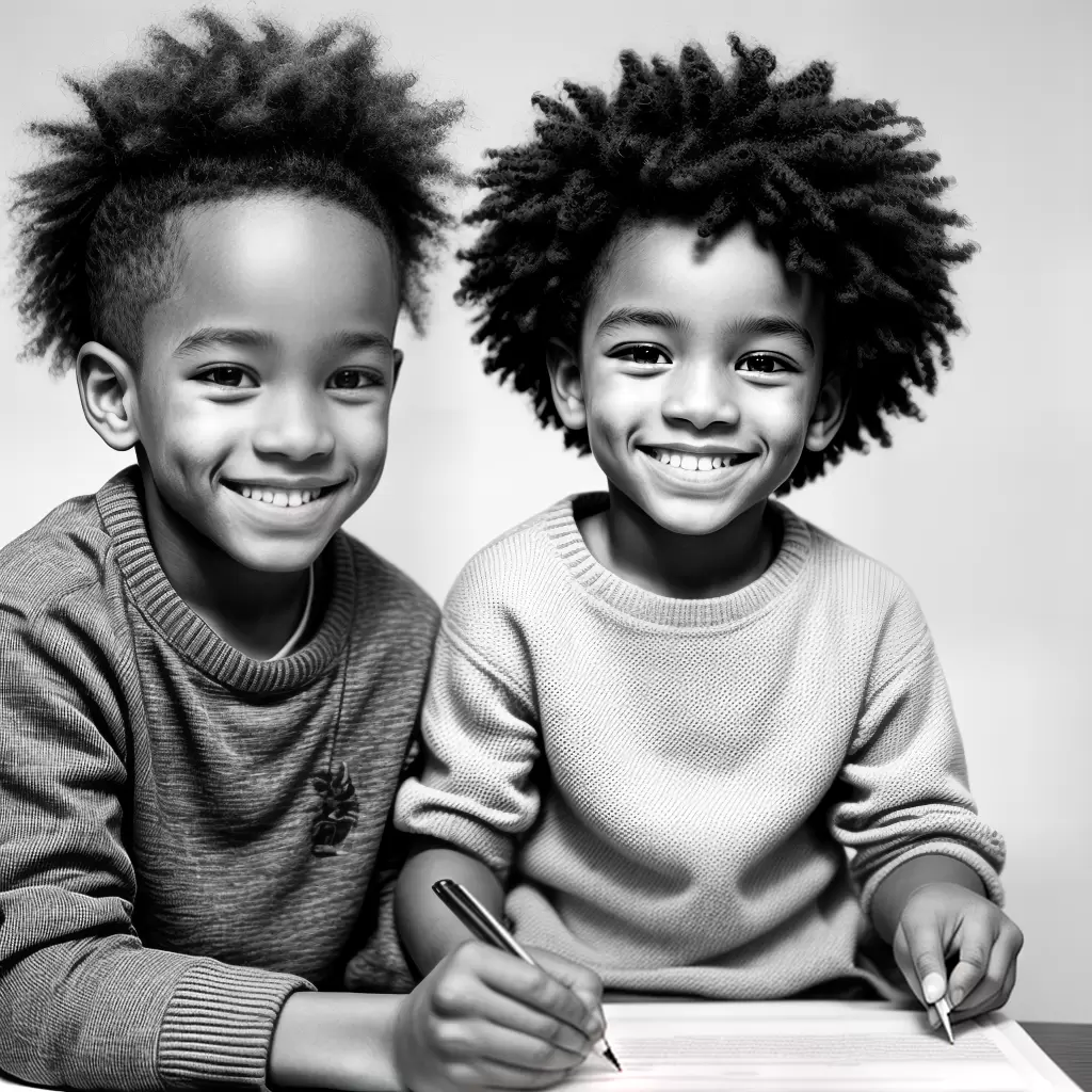 Desenhos Para Imprimir E Colorir De Meninos Cabeludos