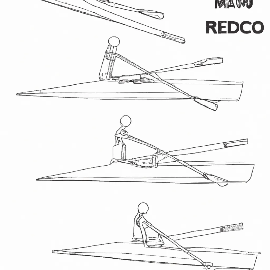 No Ritmo do Remo: Desenhos de Remo Olímpico para Imprimir e Pintar