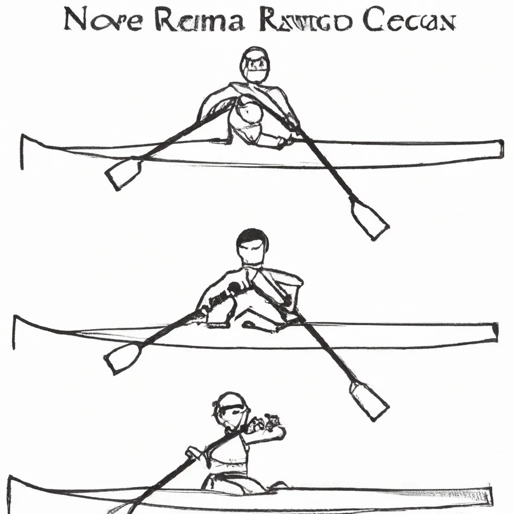 No Ritmo do Remo: Desenhos de Remo Olímpico para Imprimir e Pintar