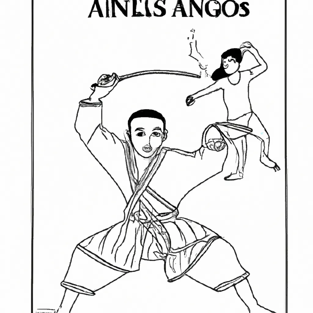 Desenhos de Arnis para Imprimir e Colorir: A Arte Marcial das Filipinas