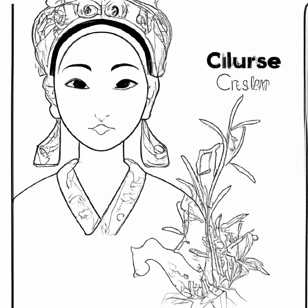 Desenhos da Cultura Chinesa para Imprimir e Colorir Grátis