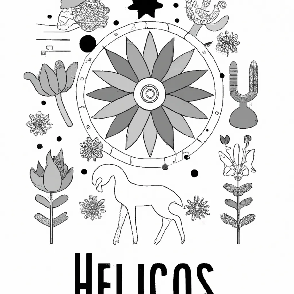 Desenhos do Deus Helios para Imprimir e Colorir Grátis