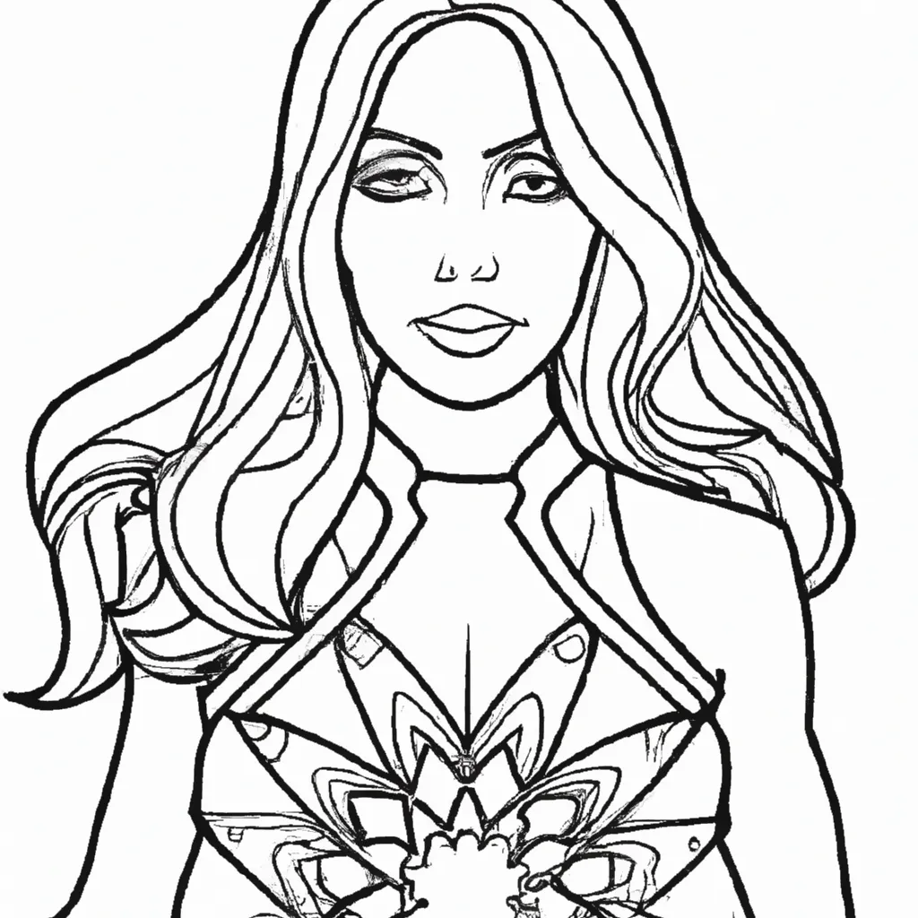 Desenhos Apaixonantes da Jean Grey para Imprimir e Colorir