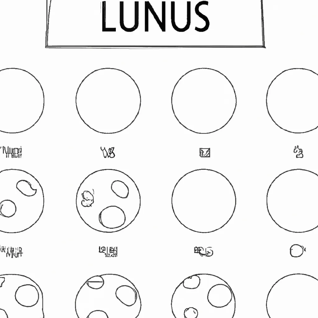 Desenhos De Fases Da Lua Para Imprimir E Colorir