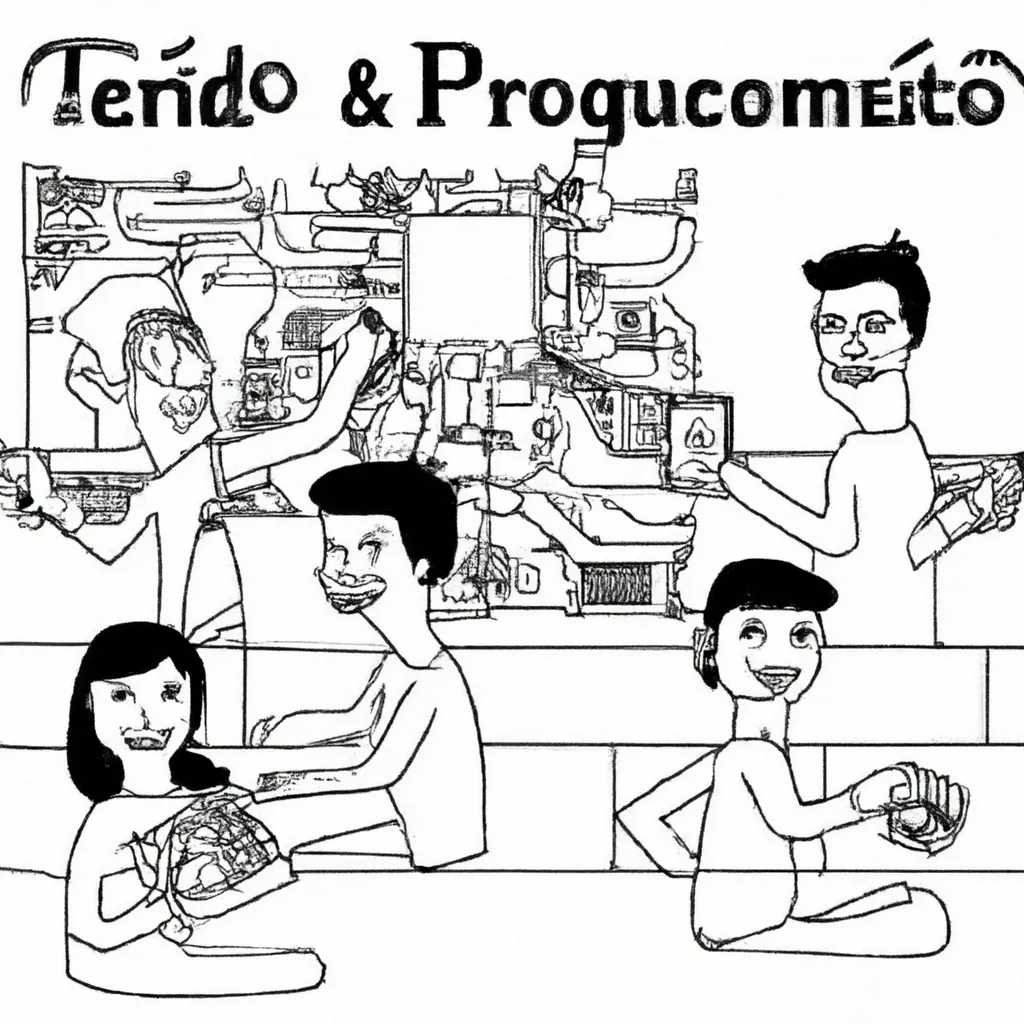Pintando o Mundo da Tecnologia: Desenhos de Programadores