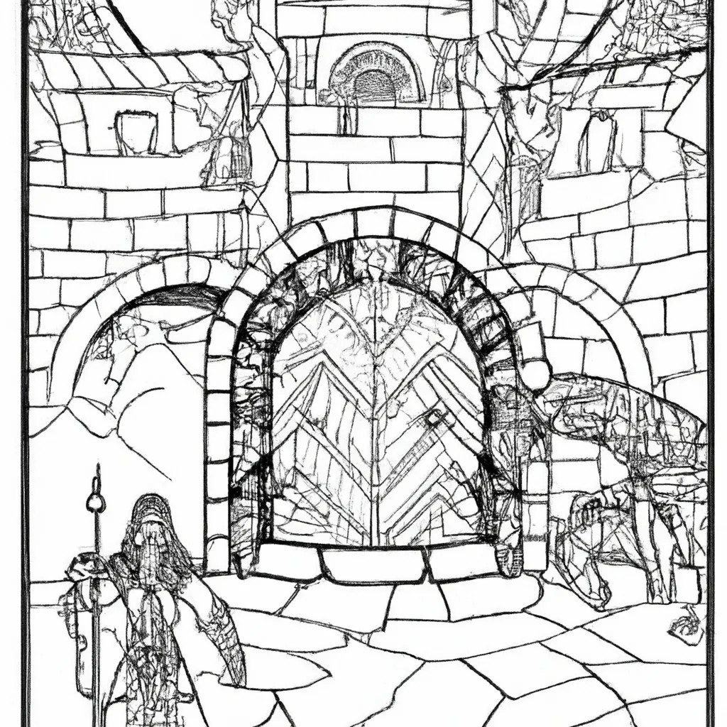 Baldur's Gate: Desenhos para Colorir e Aventurar