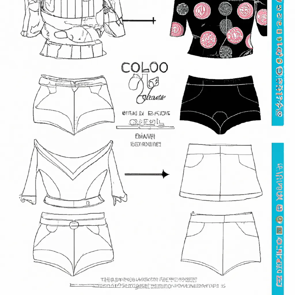Desenhando e Colorindo Tops Cropped: Um Guia na Moda