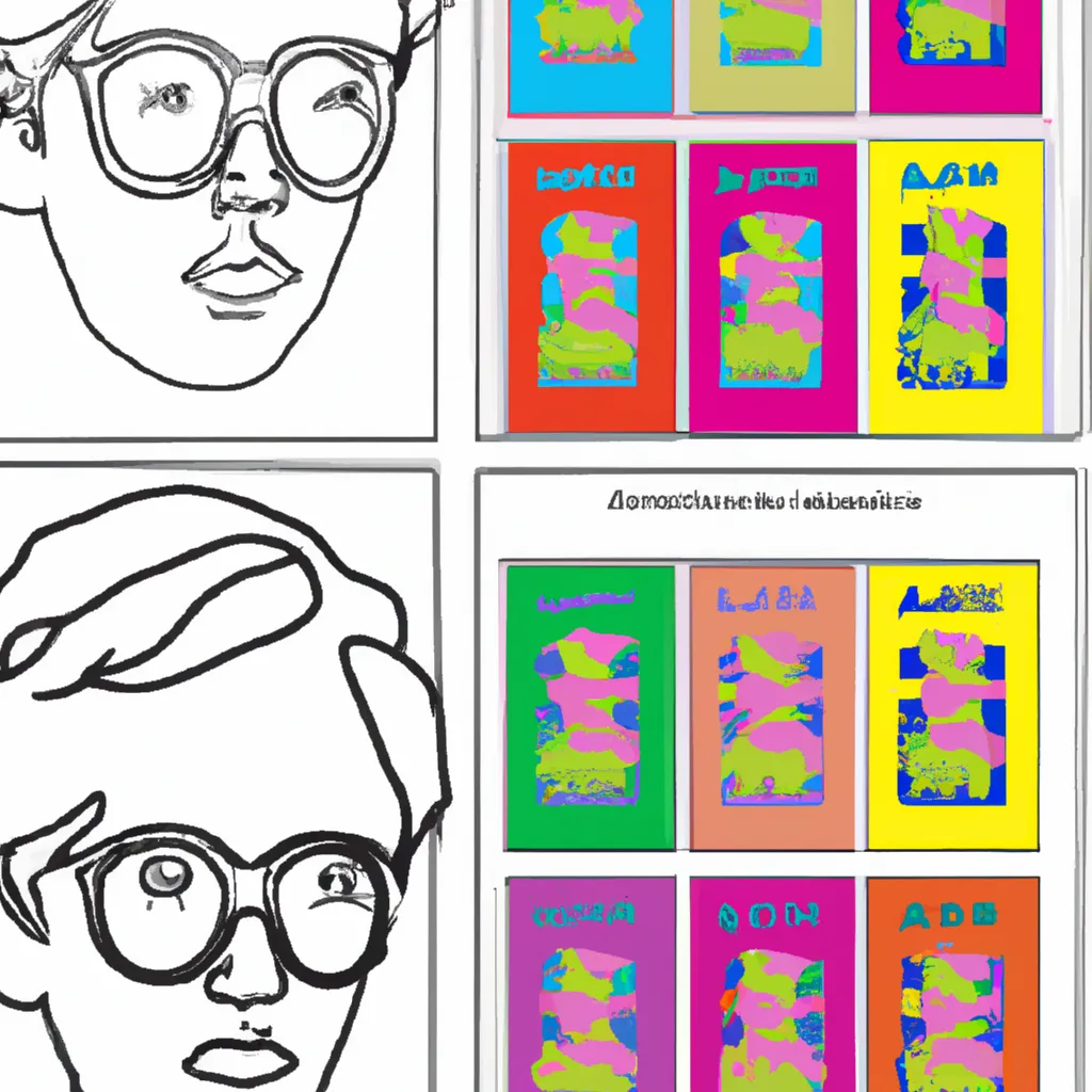 Cores da Arte Pop: Obras de Andy Warhol para Colorir
