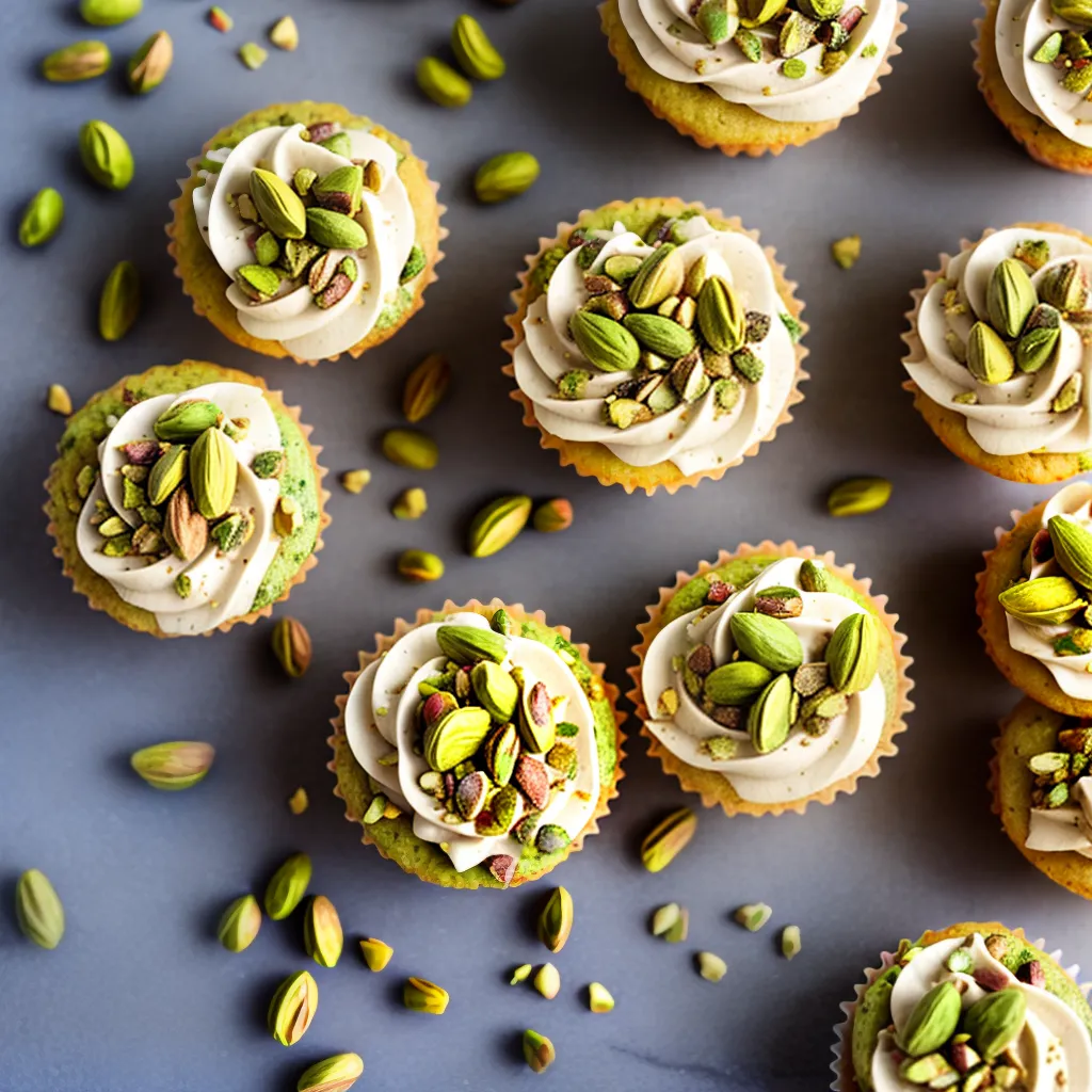 Cupcakes de Pistache: Delicie-se com Este Sabor Exótico - 🧁 Cupcakeria