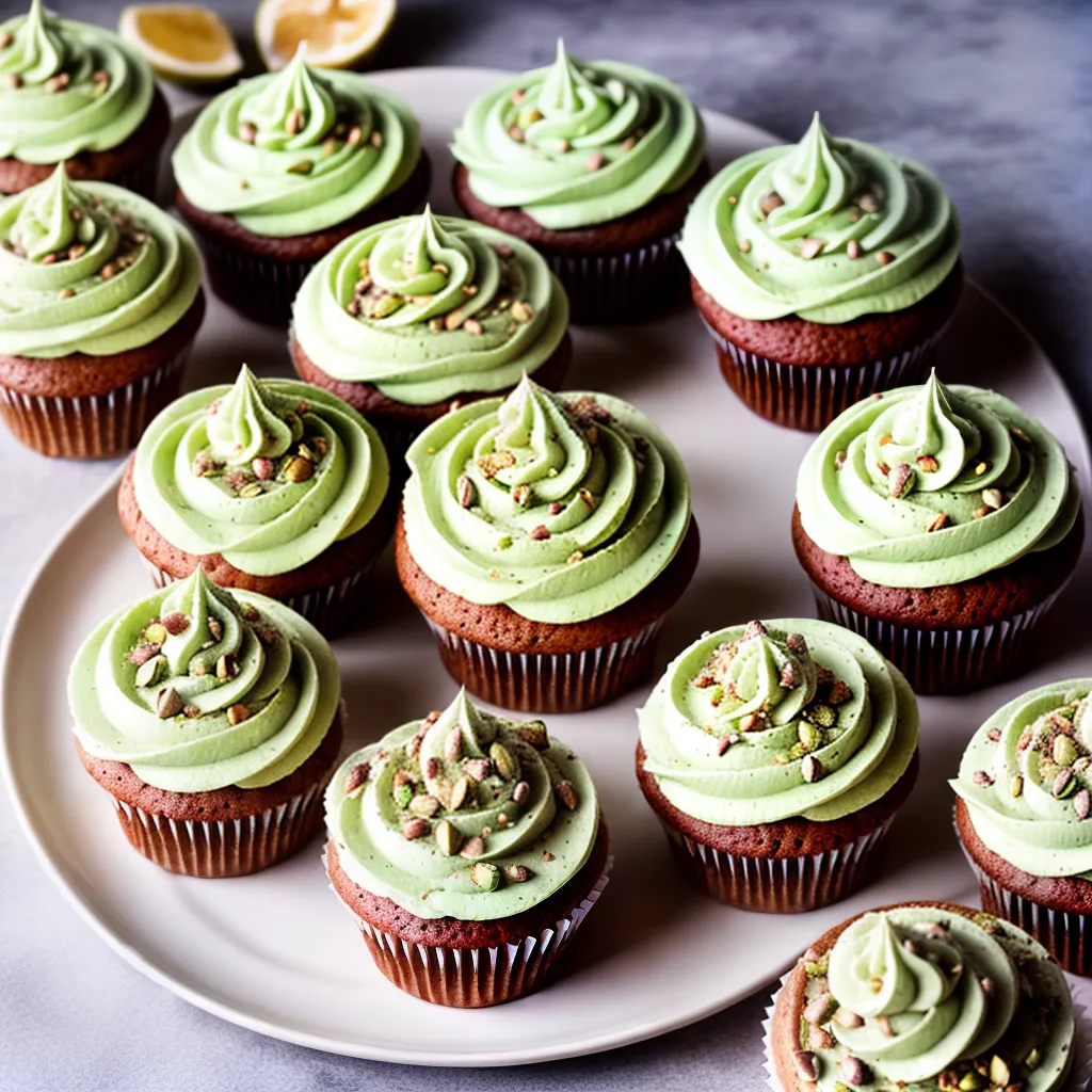 Cupcakes de Pistache: Delicie-se com Este Sabor Exótico - 🧁 Cupcakeria