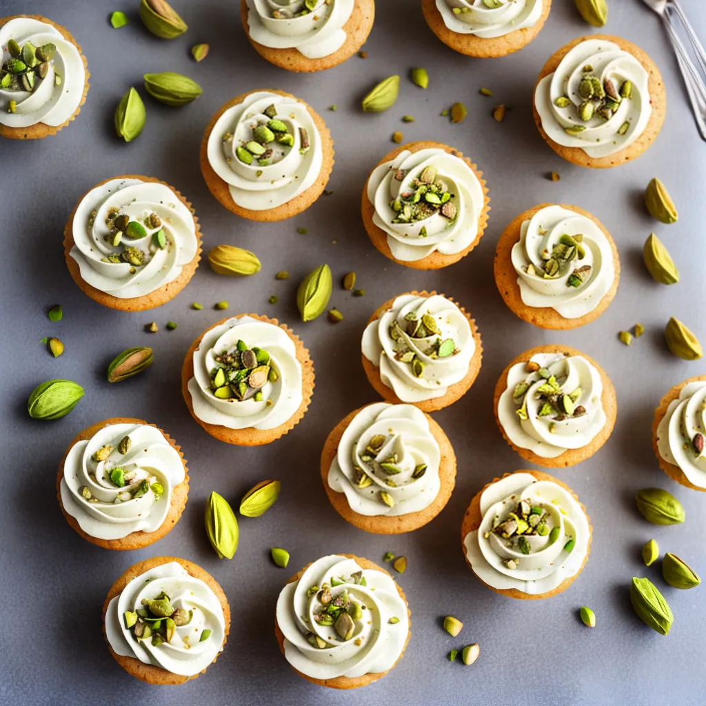 Cupcakes de Pistache: Um Toque Mediterrâneo na Sua Cozinha - 🧁 Cupcakeria